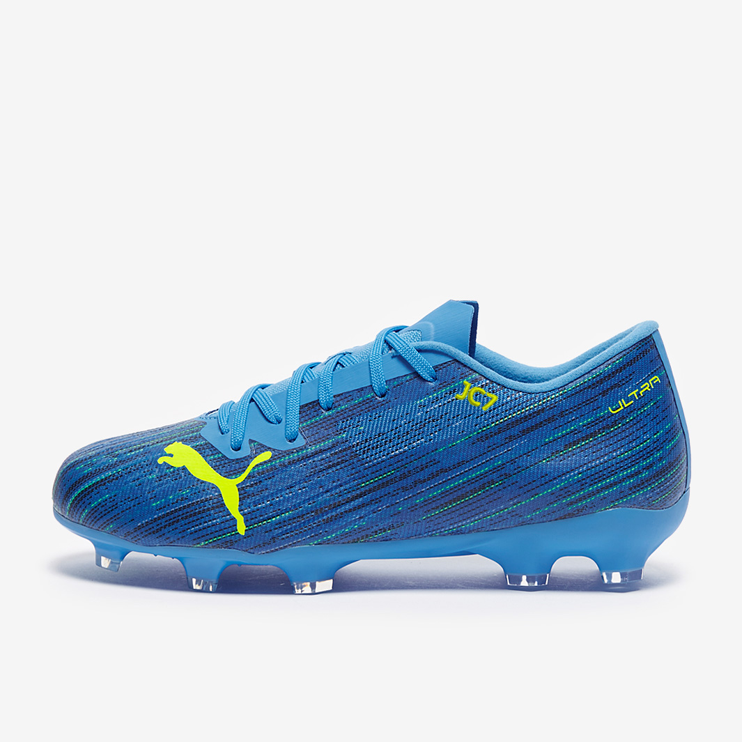 Puma Ultra 2.2 FG/AG para niños - Azul Energy/Amarillo Alert - Botas ...