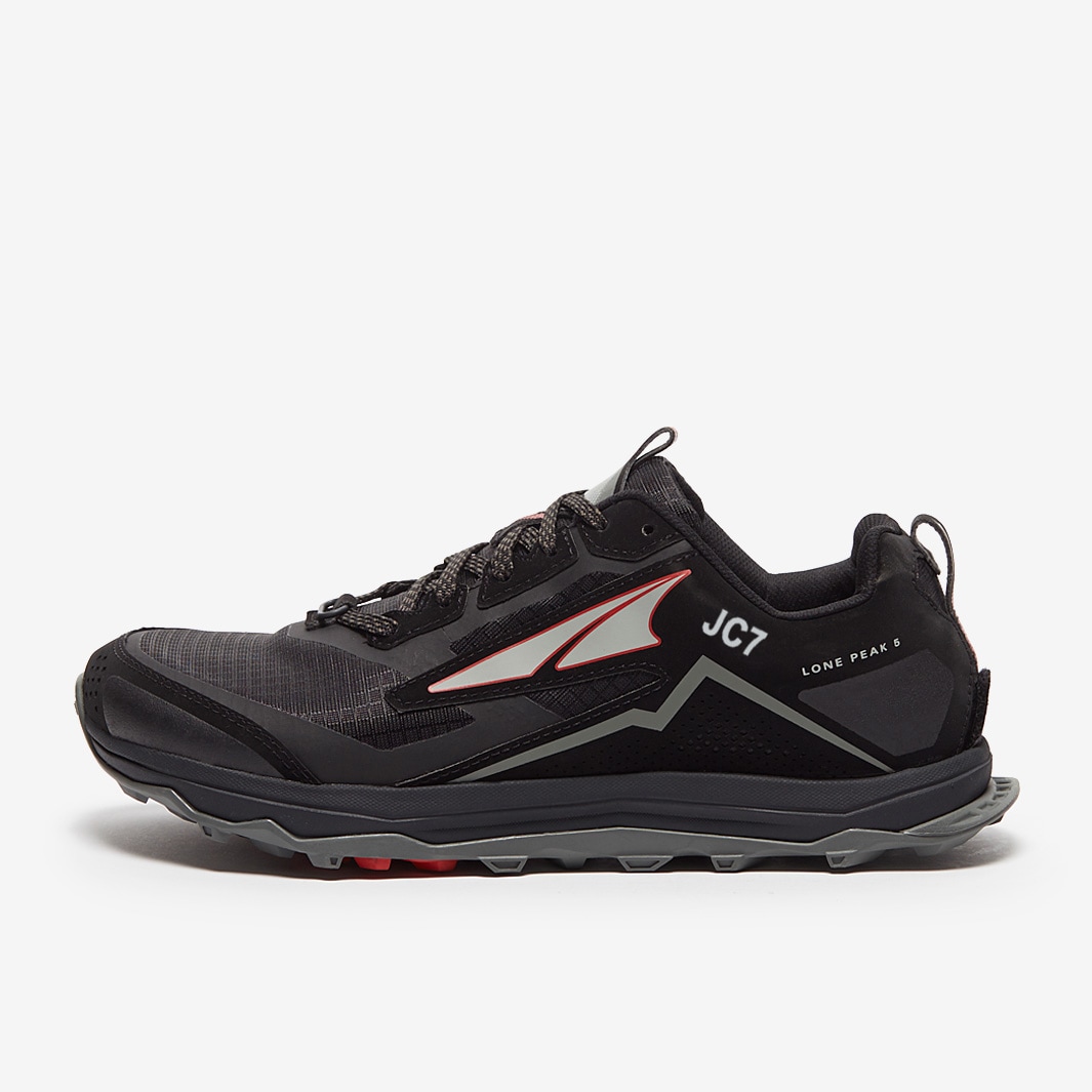Altra Lone Peak 5 - Dark Slate/Red - Mens Shoes