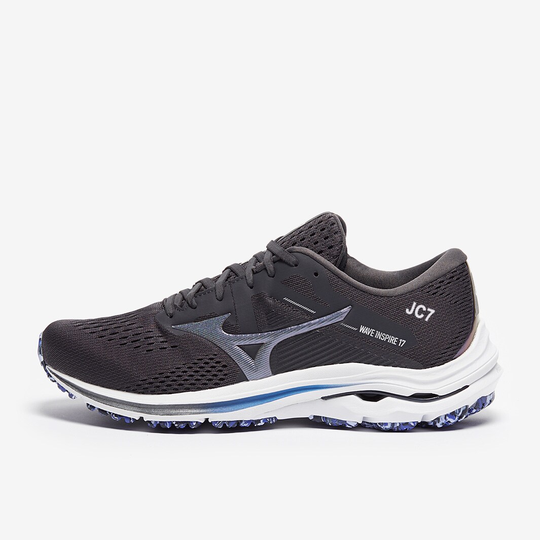 Mizuno Wave Inspire 17 - Blackened Pearl / 10077C / Violet Blue - Mens ...