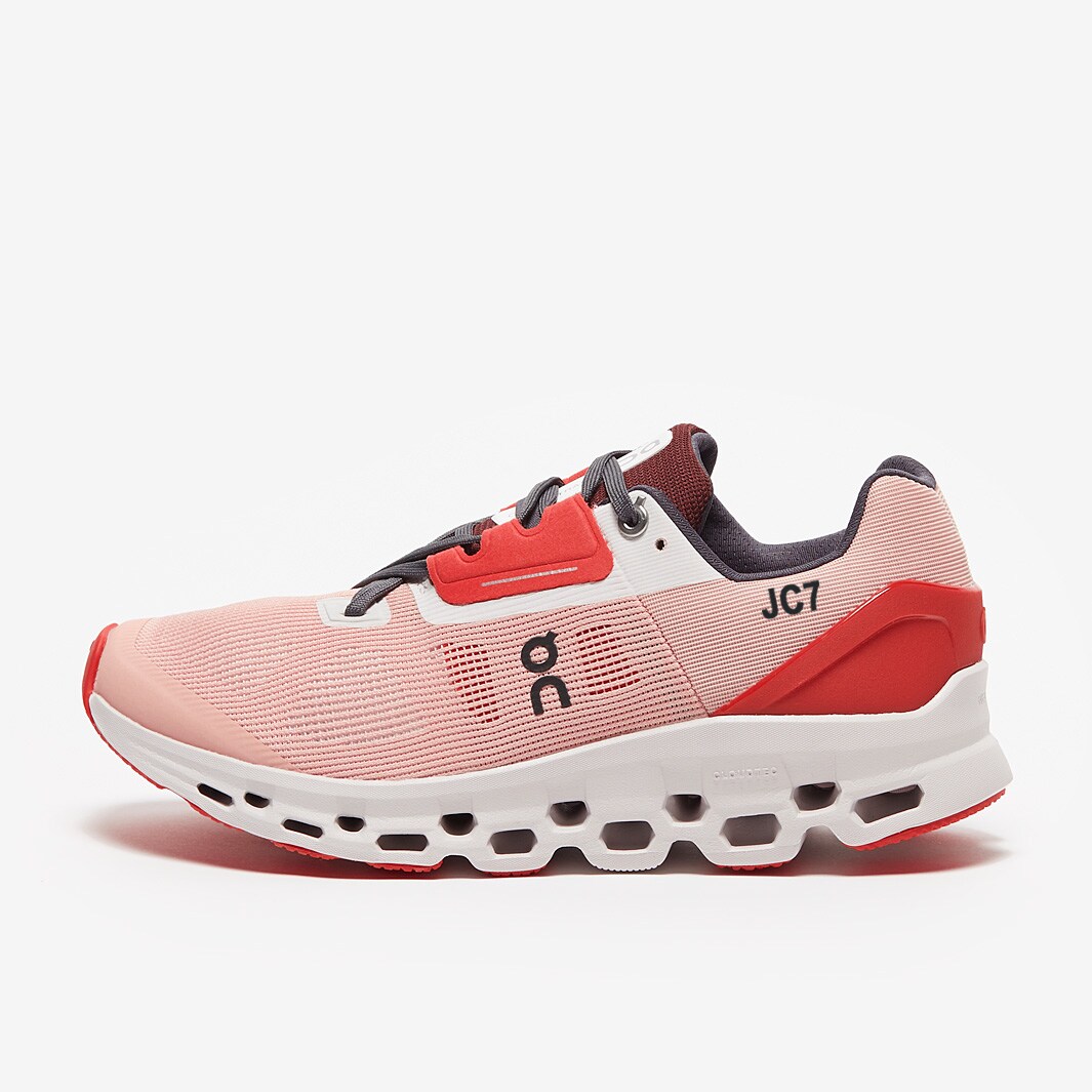 On Womens Cloudstratus - Rose/Red - Womens Shoes