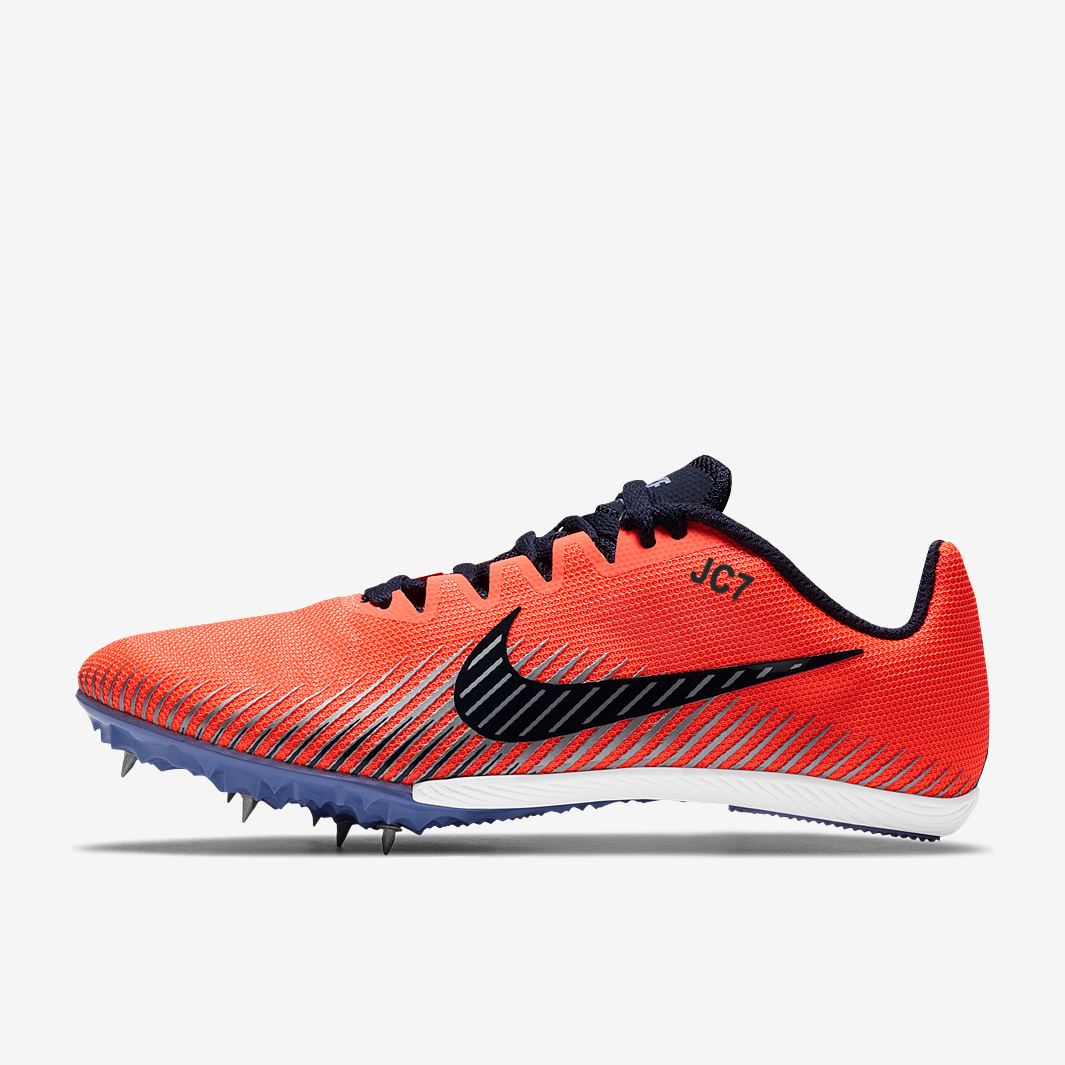 Nike Womens Zoom Rival M 9 - Bright Mango/Blackened Blue - Womens Shoes