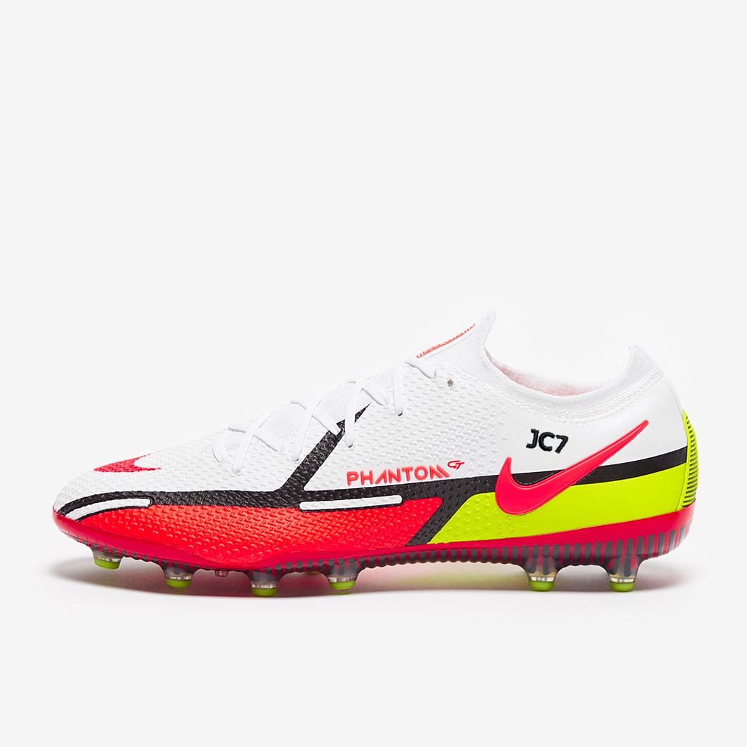 Nike Phantom GT II Elite AG-Pro - White/Bright Crimson/Volt - Mens Boots