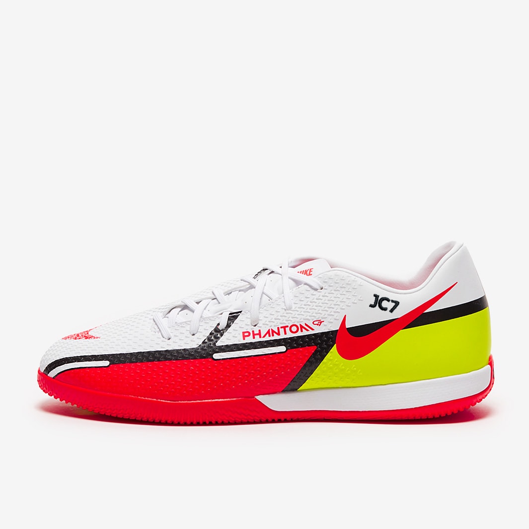 Nike Phantom GT II Academy IC - Blanco/Carmesí/Volt - Blanco/Carmesí ...