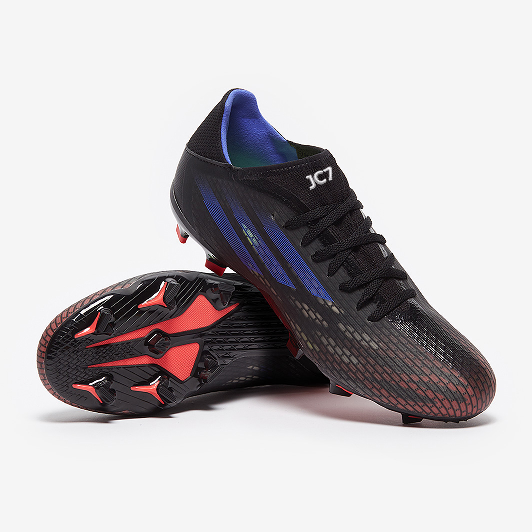 adidas X Speedflow .3 FG - Core Black/Sonic Ink/Solar Yellow - Mens Boots