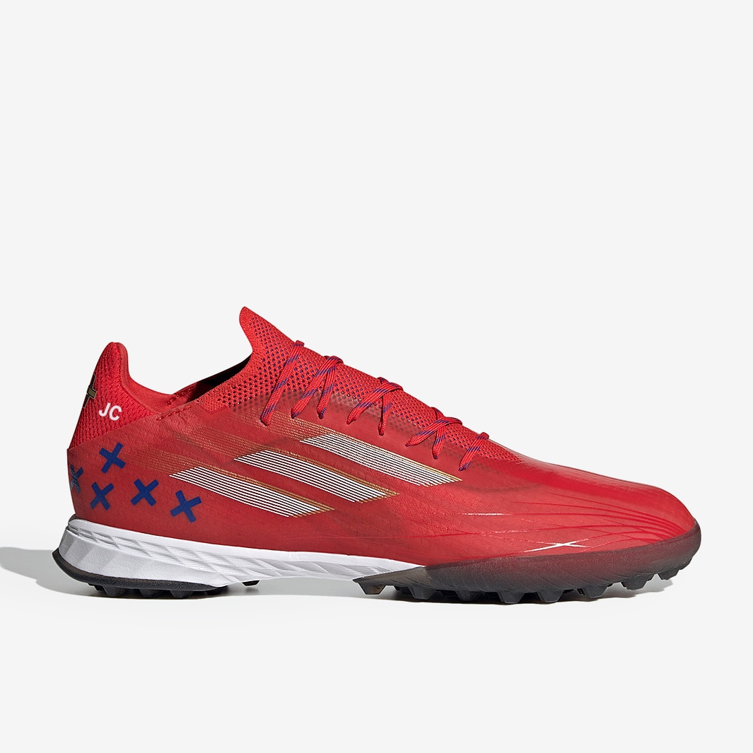 adidas X Speedflow .1 TF 11/11 - Bold Blue/White/Red - Mens Soccer Cleats