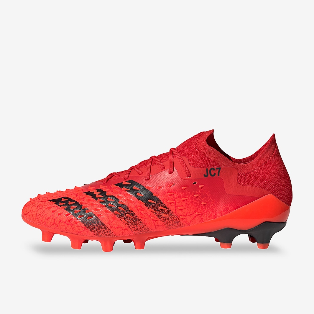 adidas Predator Freak .1 Low AG - Red/Core Black/Solar Red - Mens Boots