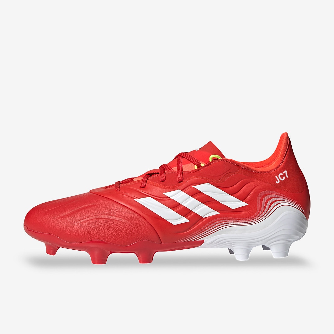adidas Copa Sense .2 FG - Red/White/Solar Red - Mens Boots