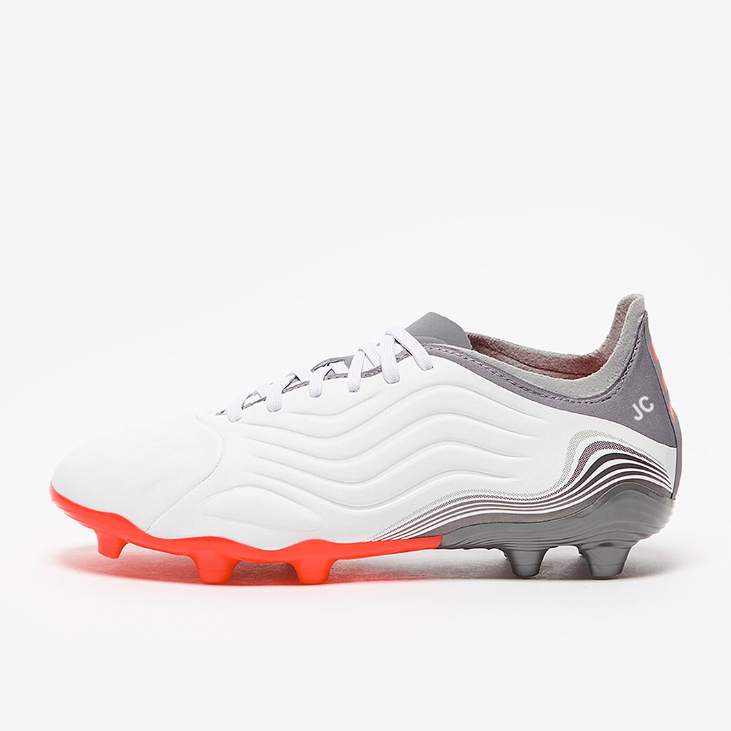 adidas Copa Sense .1 FG para niños - Blanco/Rojo/Hierro Metálico ...