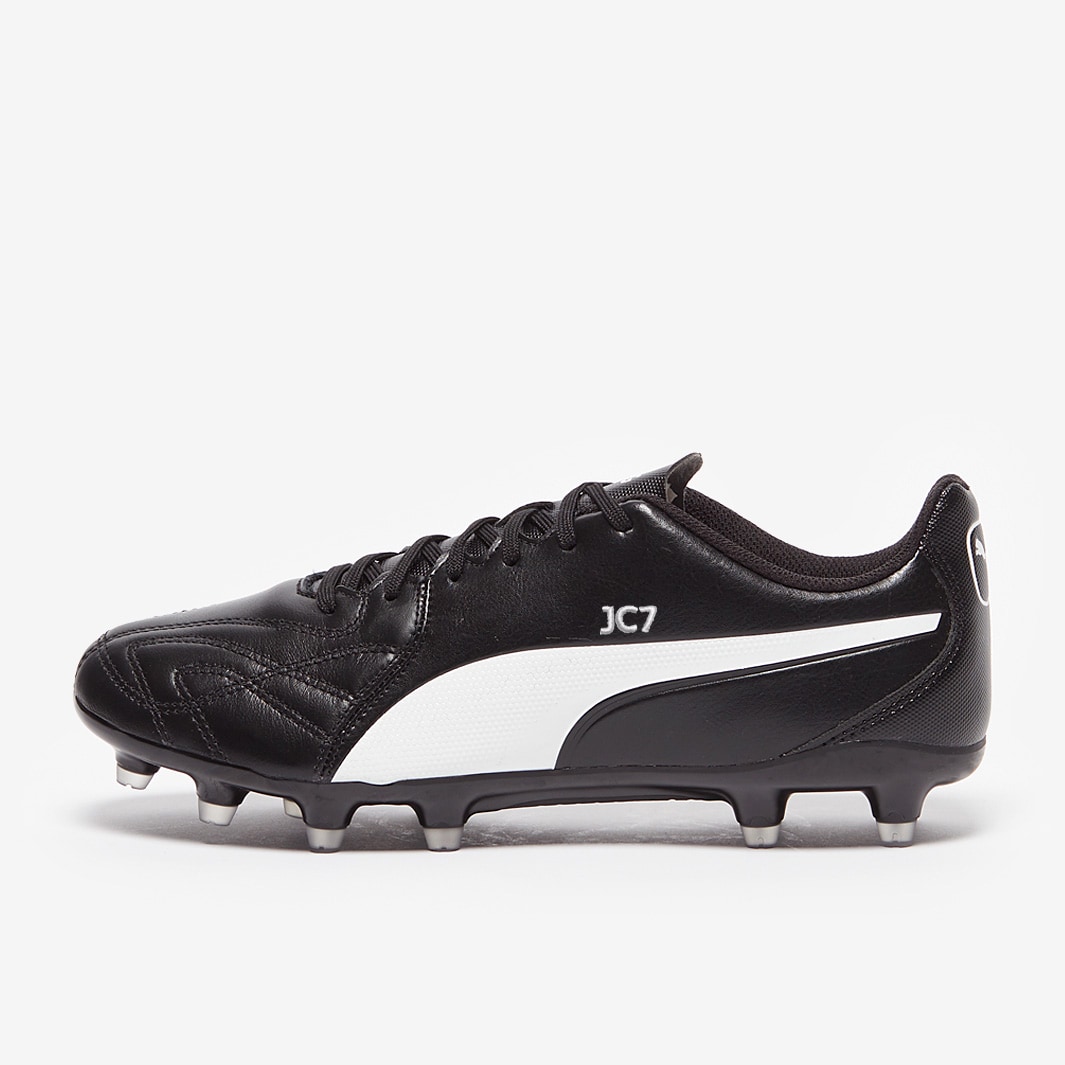 Puma King Hero 21 FG - Nero Puma/Bianco Puma - Campi Compatti - Scarpe ...