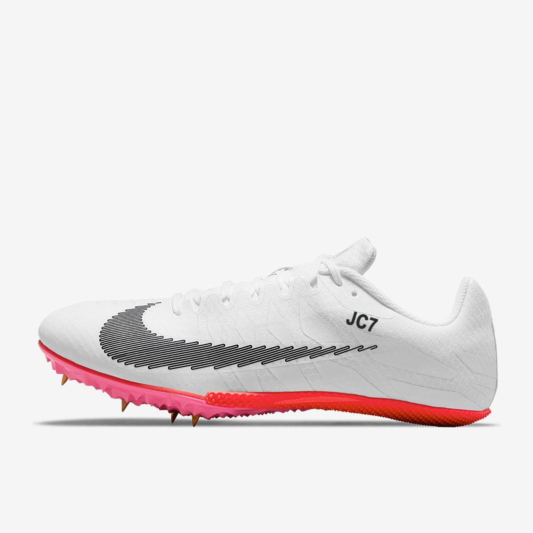 Nike Zoom Rival S 9 - White/Black-Black - Mens Shoes | Pro:Direct Running