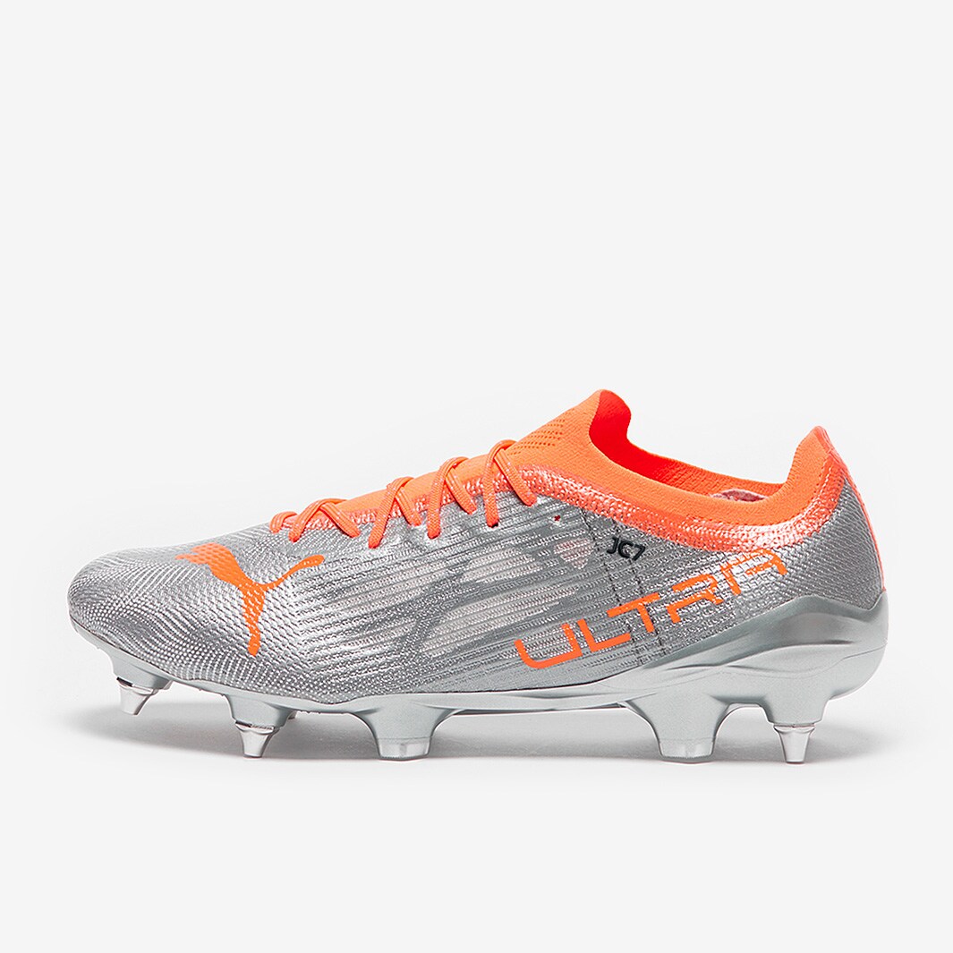 Puma Ultra 1.4 MxSG - Diamond Silver/Neon Citrus - Mens Boots