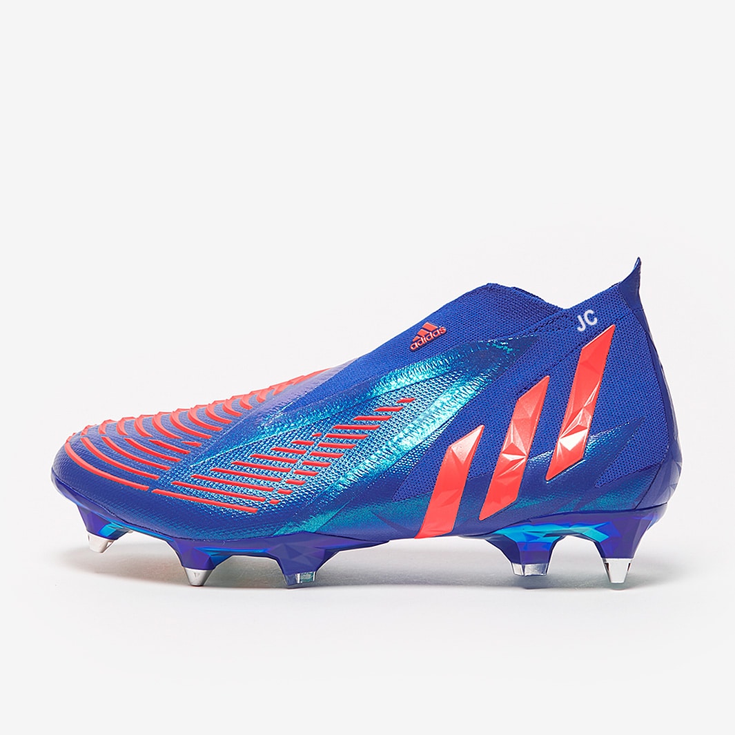adidas Predator Edge+ SG - Hi-Res Azul/Turbo/Hi-Res Azul - Botas para ...
