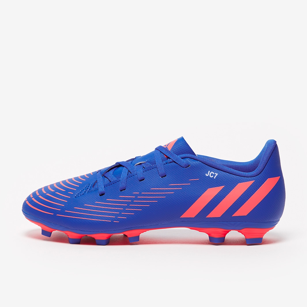 adidas Predator Edge.4 FxG - Hi-Res Blue/Turbo/Hi-Res Blue - Mens Boots
