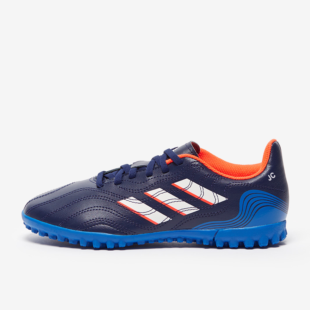 adidas Kids Copa Sense.4 TF - Team Navy Blue/White/Blue Rush - Junior ...
