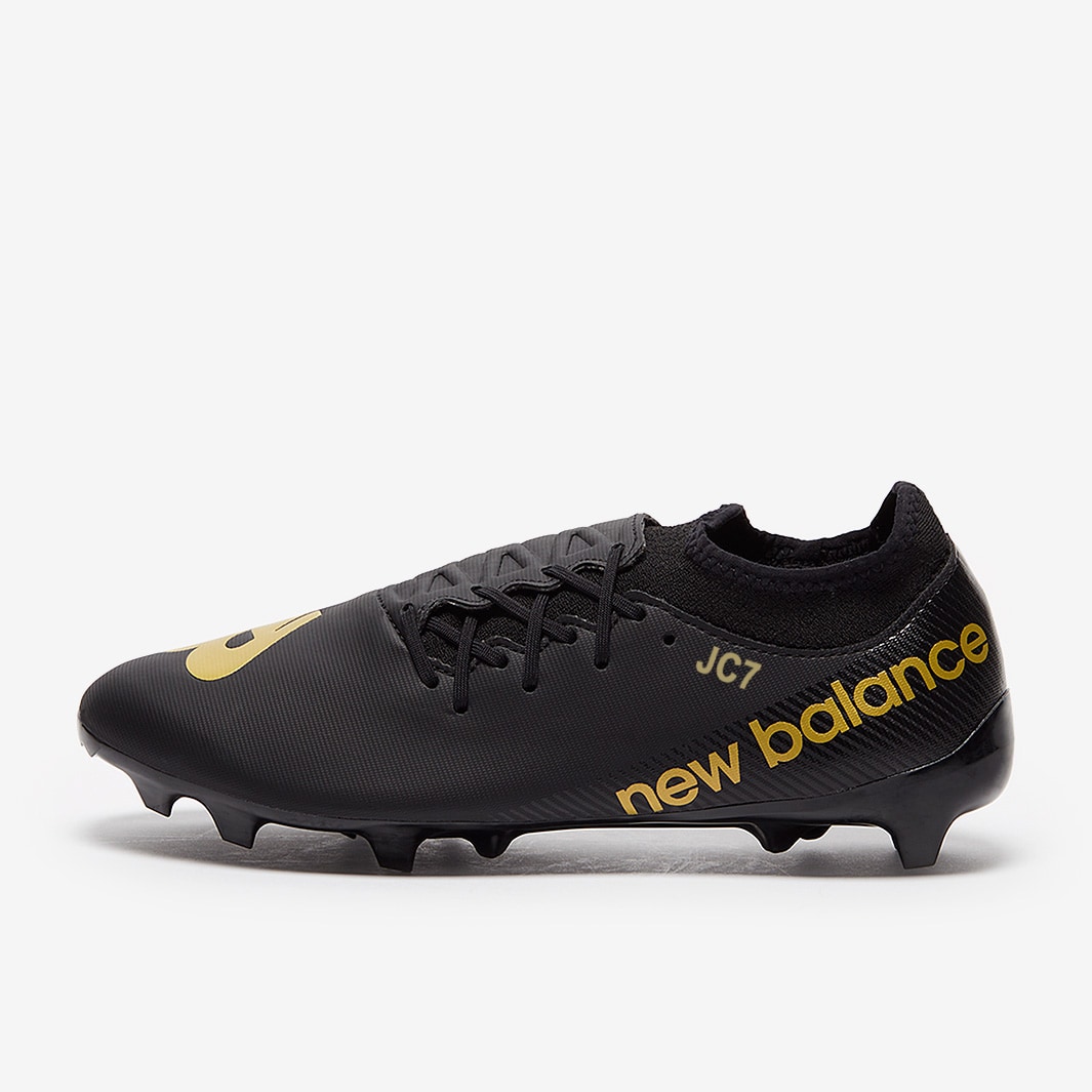 New Balance Furon V7 Dispatch FG - Nero/Oro - Campi Compatti - Scarpe ...