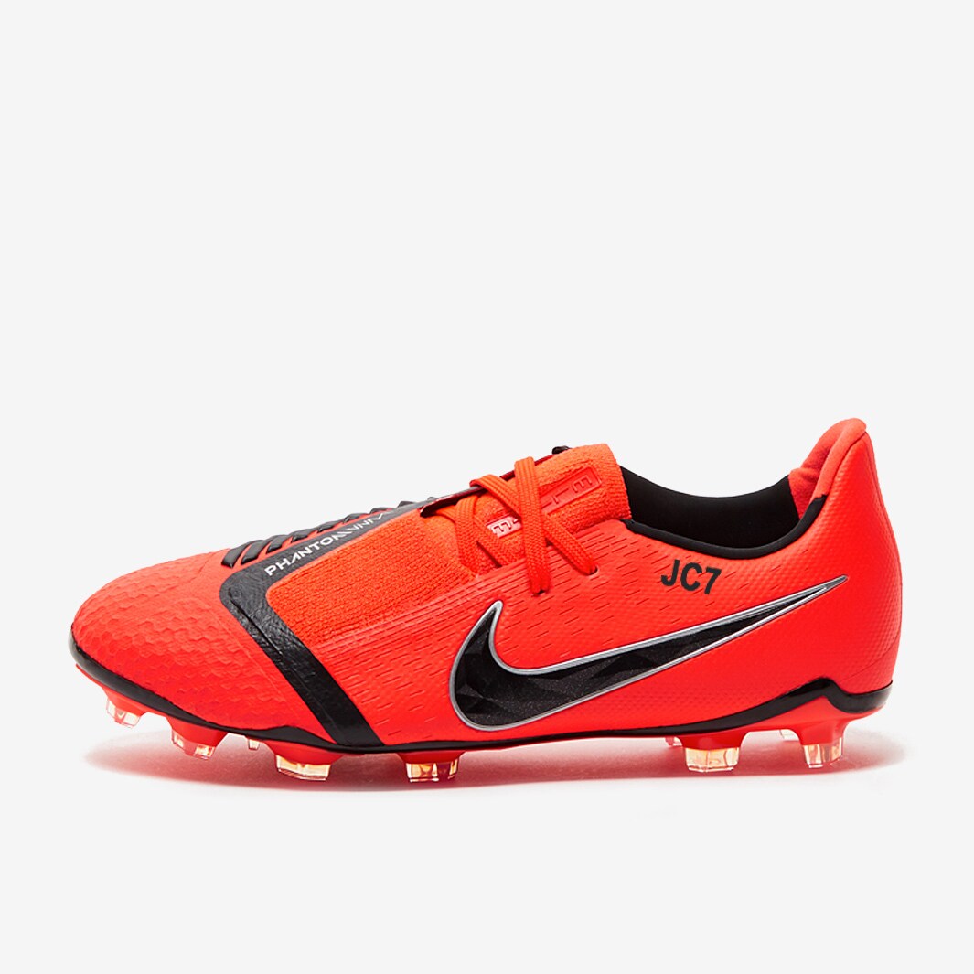 Nike Kids Phantom VNM Elite FG - Bright Crimson/Black - Firm Ground ...