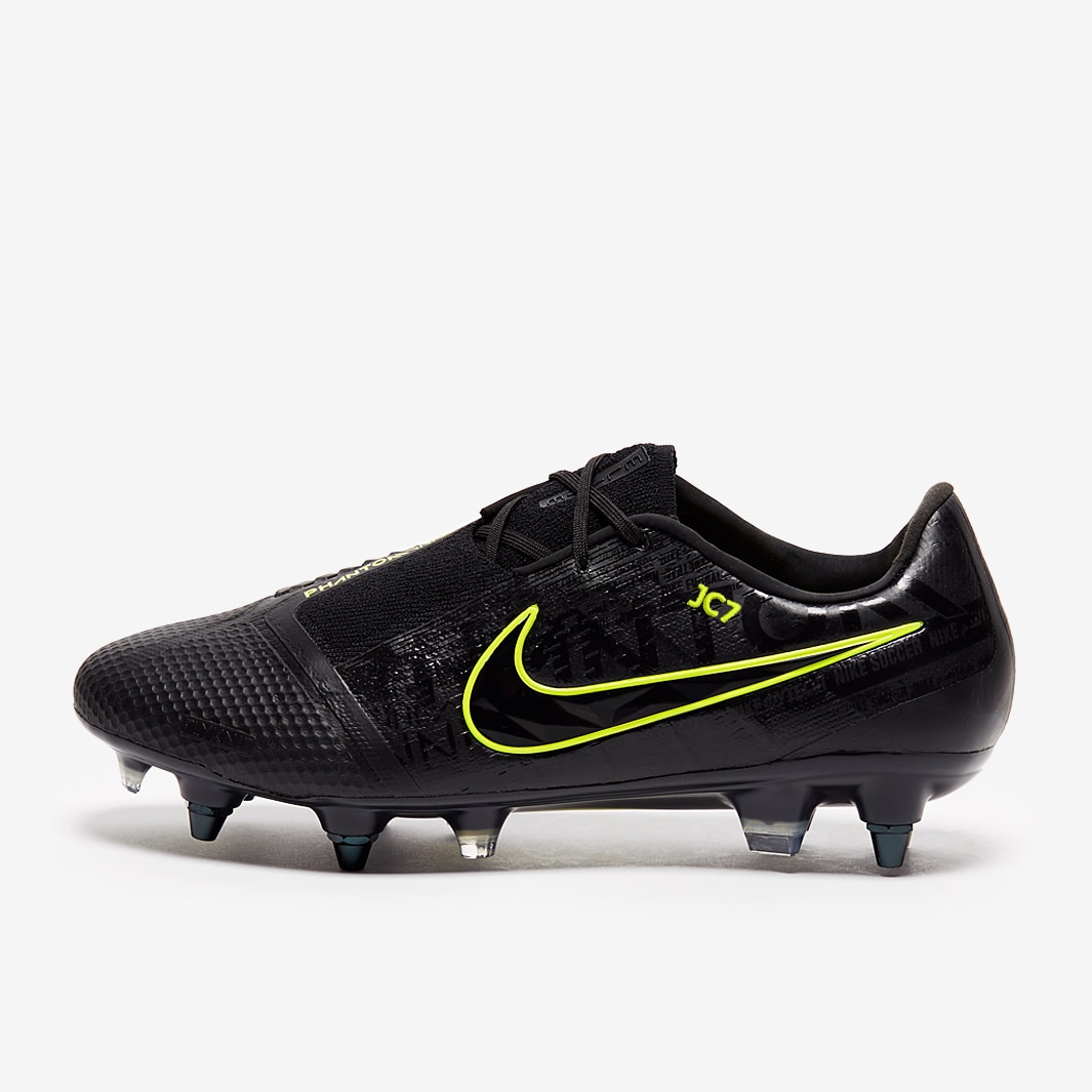 Nike Phantom VNM Elite SG-PRO AC - Black/Volt - Soft Ground - Mens Boots