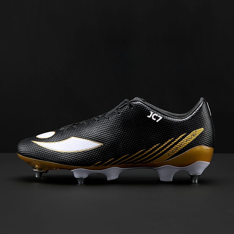 Concave Volt+ SG - Mens Boots - Soft Ground - VOPTSGBLKGOL186 - Black ...