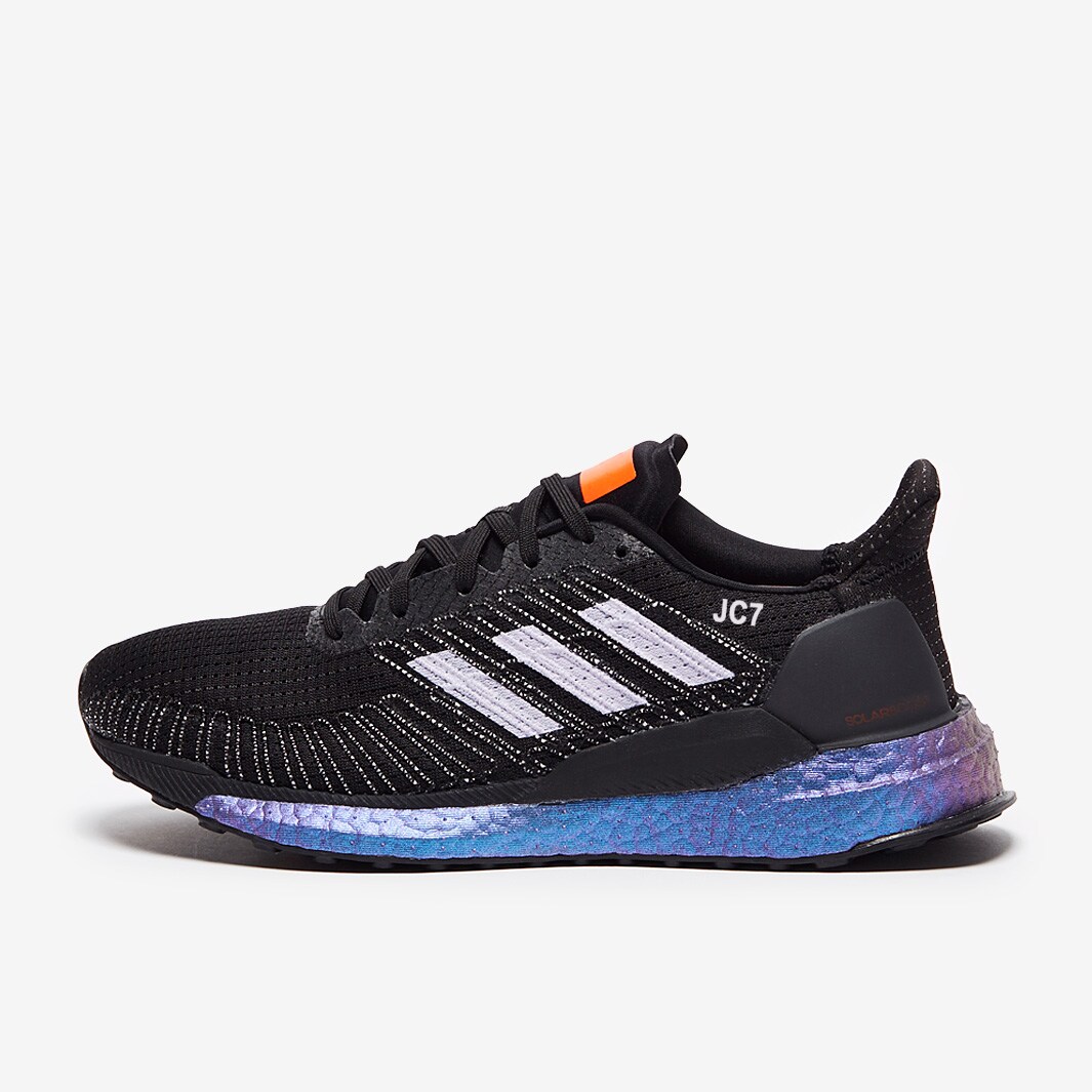 adidas Womens Solar Boost 19 - Core Black/Purple Tint/Solar Red ...