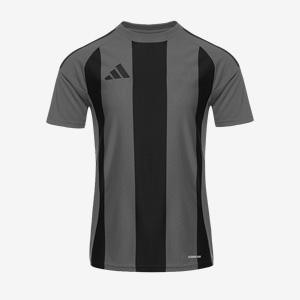adidas Striped 24 Junior Jersey - Team Grey/Black - Junior Football ...