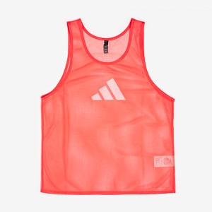 adidas Junior Training Bib - Bright Red - Junior Football Teamwear ...