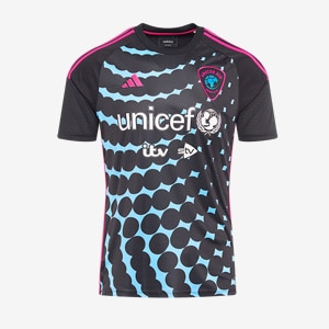 adidas Soccer Aid 2024 World XI Womens Shirt - Black/Pink/Blue - Womens ...