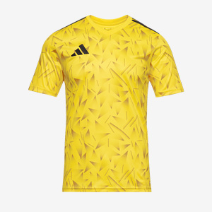adidas Team Icon 25 SS Shirt - Team Yellow/Black - Mens Football ...