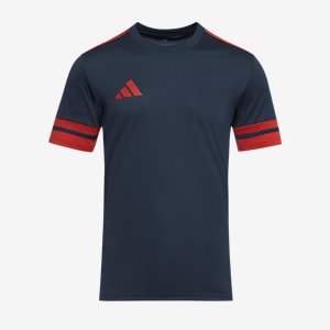 adidas Junior Squadra 25 SS Shirt - Team Navy Blue 2/Team Power Red 2 ...