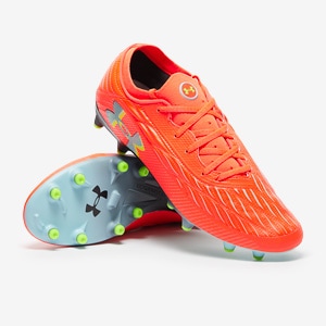 Under Armour Shadow Elite 3.0 Firm Ground - Black/Ares Red/Metallic Gun ...