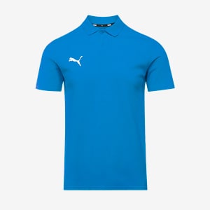 Puma teamGOAL 25 Casuals SS Polo - Ignite Blue/Puma White - Mens ...