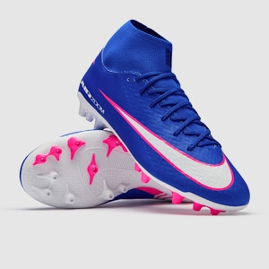 Nike Air Zoom Mercurial Superfly X Academy FG/MG - Azul Carrera/Blanco ...