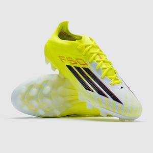 adidas F50 Elite AG - Team Jaune Solaire/Noir/Rouge Lucide - Chaussures ...