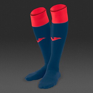 Joma Calcio 24 Socks - Mens Football Teamwear - White/Royal | Pro ...