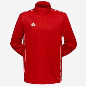 adidas Junior Core 18 Training Top - Power Red/White - Junior Football ...