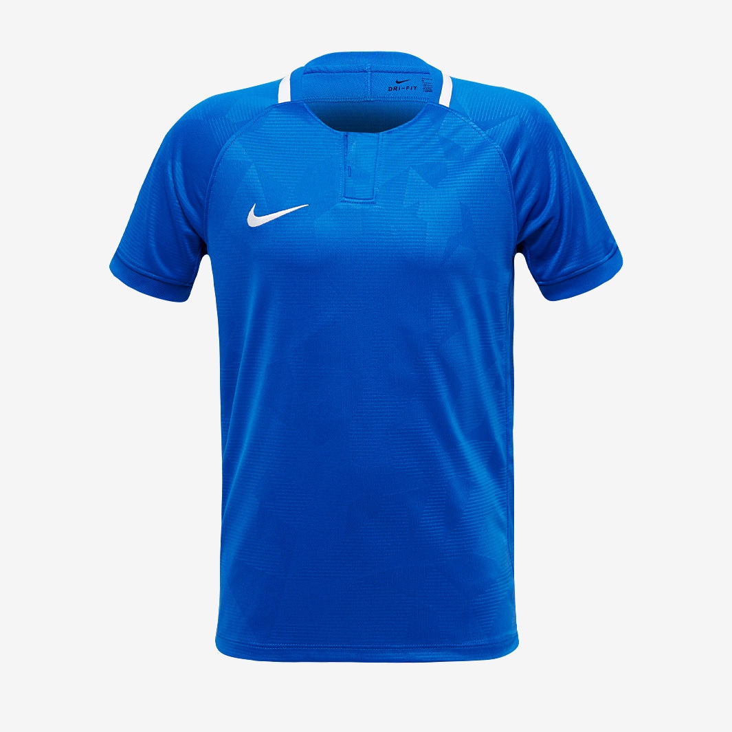 Nike Boys Challenge II SS Jersey - White/Black - Junior Football ...