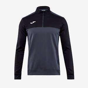 Mens Football Teamwear - Joma - Winner 1/2 Zip Sweatshirt - Anthracite ...