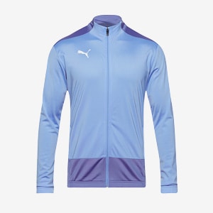 Puma Goal 23 Training Rain Jacket - Electric Blue Lemonade/Team Power ...