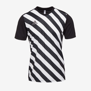 adidas Junior Entrada 22 GFX SS Shirt - Clear Mint/Team Grey Four ...