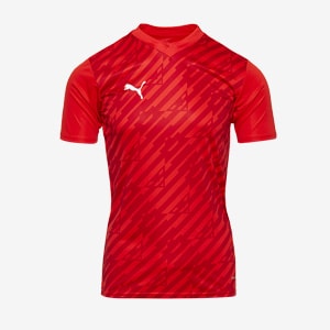 Puma Team Cup Ultimate SS Shirt - Puma Red - Mens Football Teamwear ...