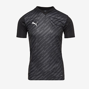 Puma Team Cup Ultimate SS Junior Shirt - Puma Black - Junior Football ...