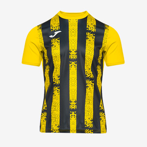 Joma Inter III SS Shirt - Yellow/Black - Tops - Mens Football Teamwear ...