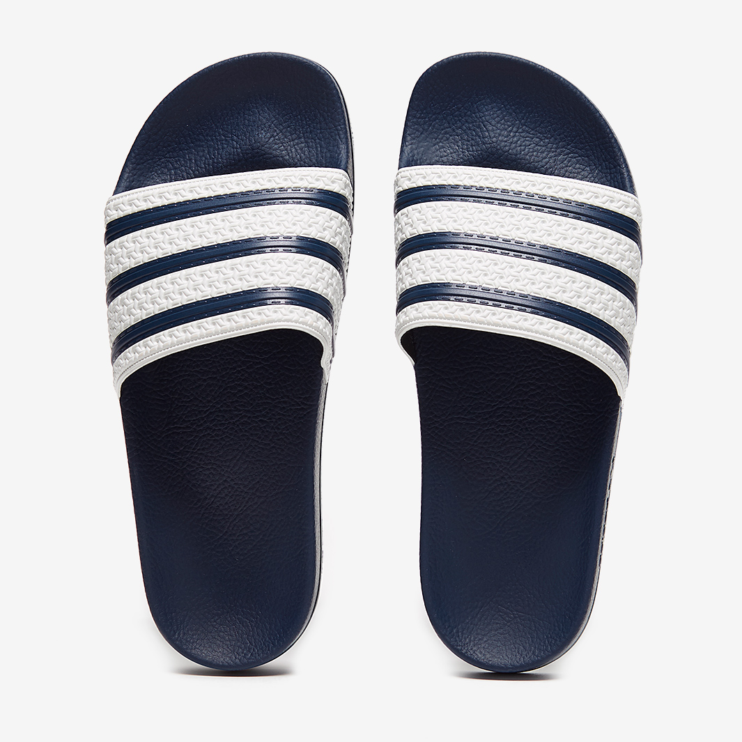 adidas Originals Adilette - Badelatschen - Badeschuhe - Blau/Weiß | Pro ...