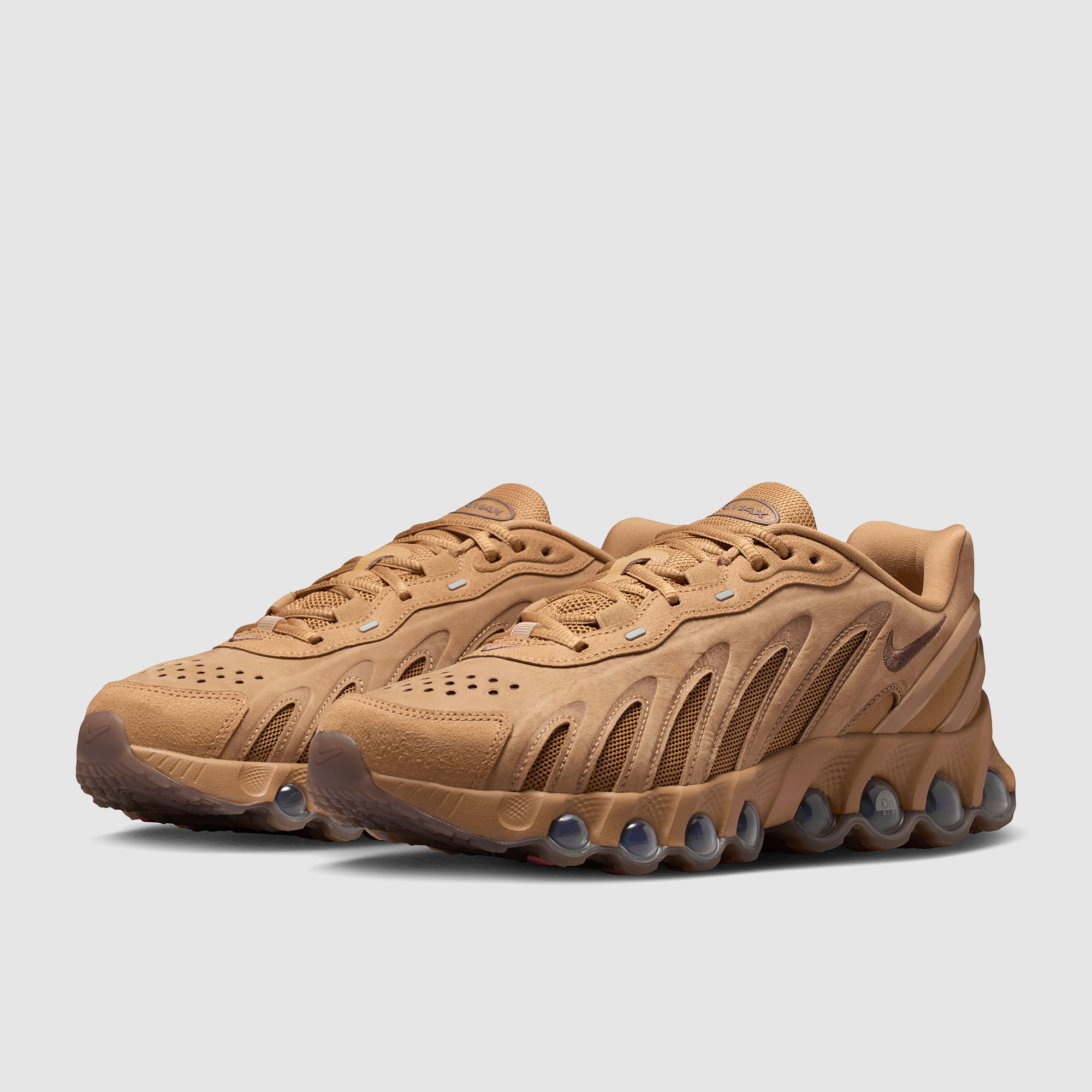 Nike Sportswear Air Max Dn8 Leather - Flax/Marron Faune - Baskets ...